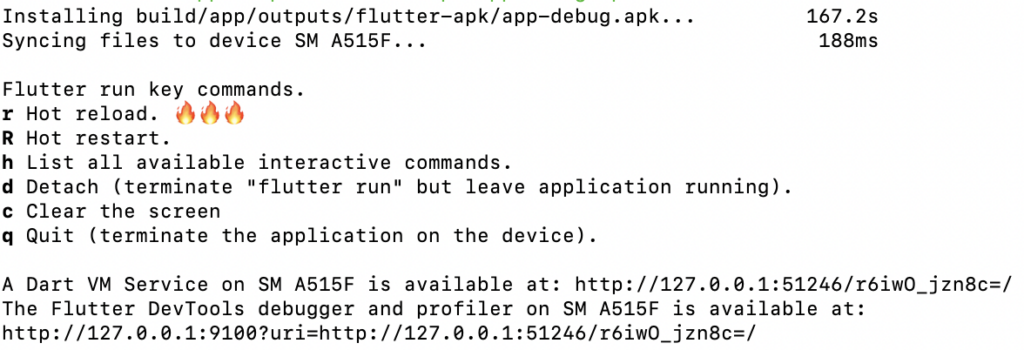 Mobitru : Remote debugging (Flutter)