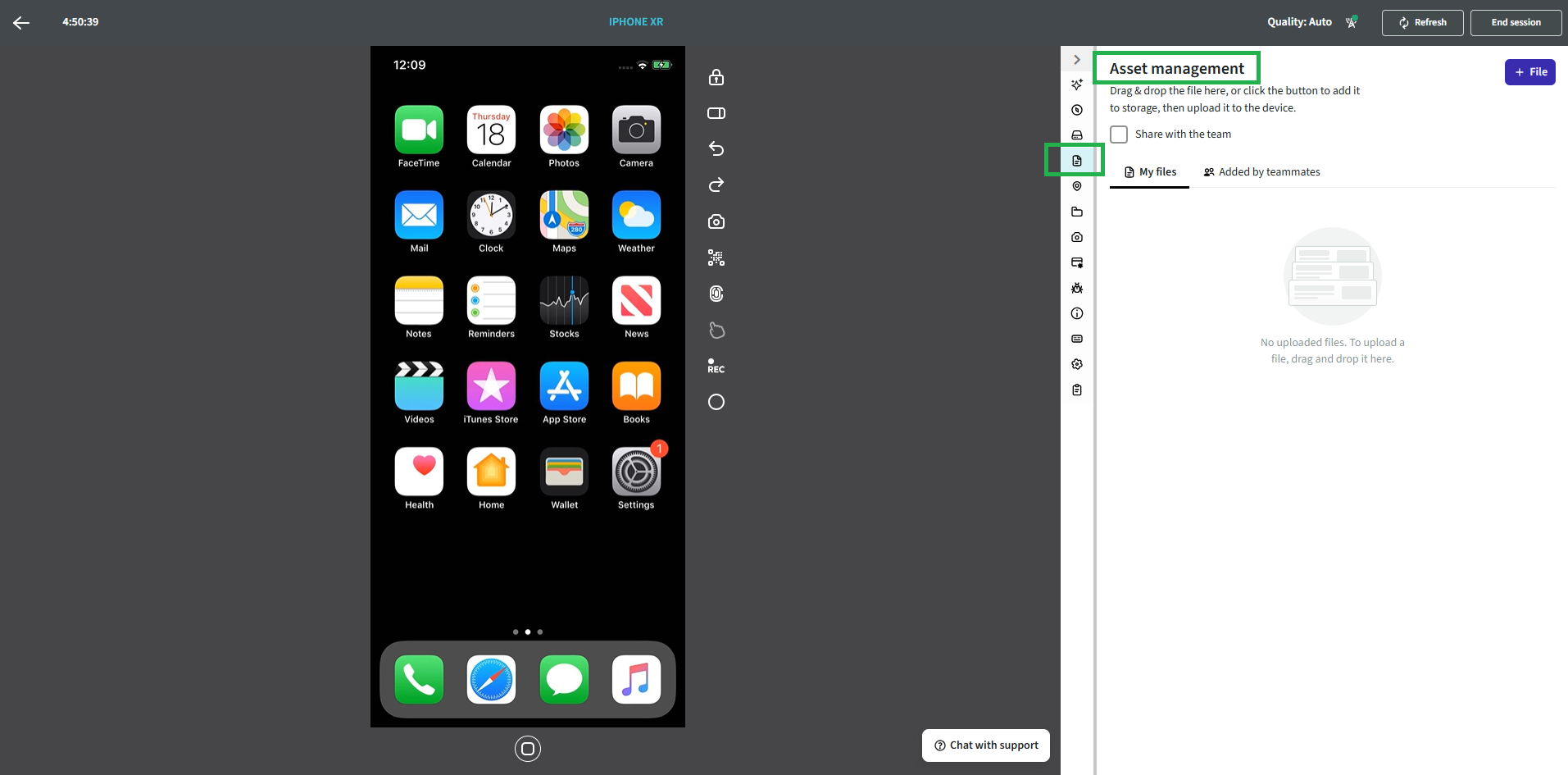 Mobitru : Asset management